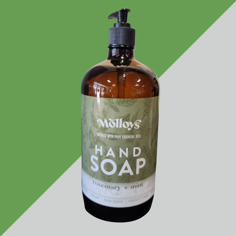 Hand Soap: Rosemary + Mint – Molloy's Bulk Refill and Soap Supply